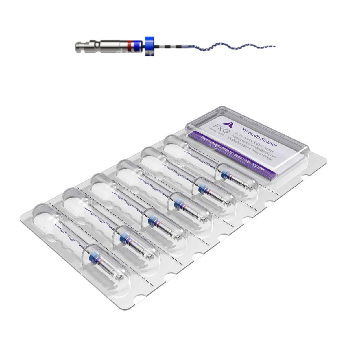 XP-ENDO SHAPER #30 25MM MANGO CORTO CON 6 FKG – OEM Dental